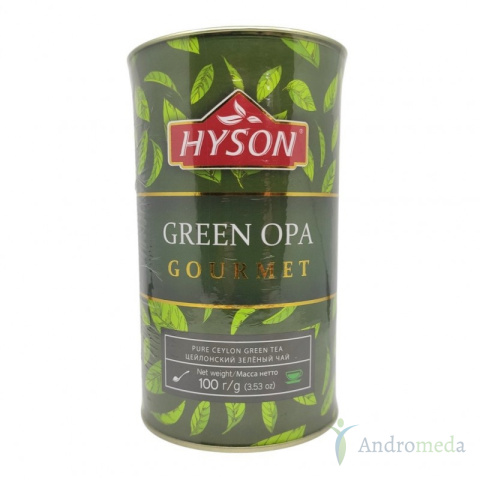Herbata zielona klasyczna OPA 100g HYSON - Bio sklep Andromeda